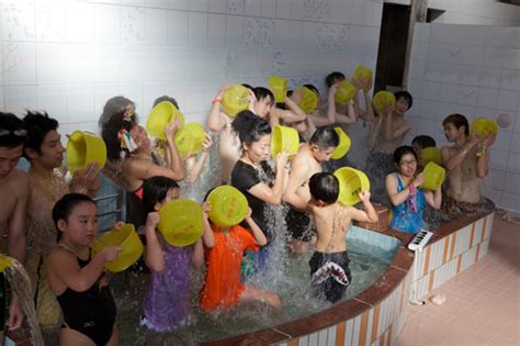 Japanese Communal Bathing Girl File Men And Women In A Communal