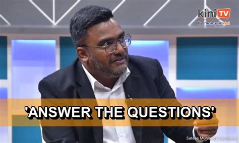 Tax Arrears Satees Challenges Anwar To Clarify Saraswathys Appointment