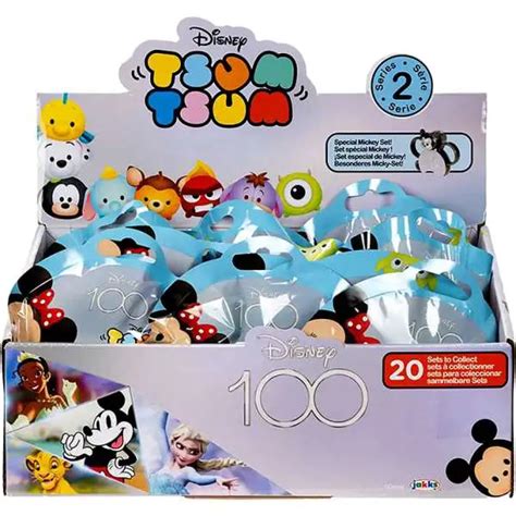 Disney Tsum Tsum Disney100 Celebrations Series 1 Mystery Box 24 Stack