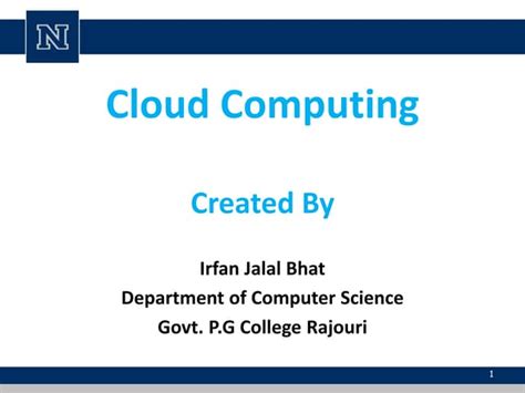 Cloud Computing Presentation With Latest Ppt