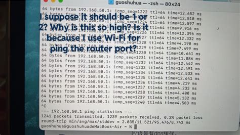 Is This Ping Normal For Ping The Router Port R HomeNetworking
