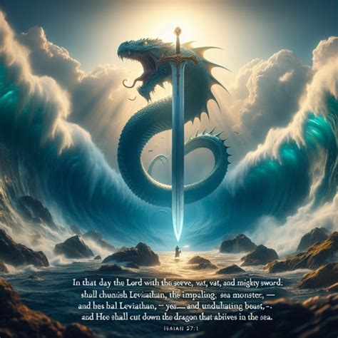 What Does Isaiah 27 1 Mean Bible Art