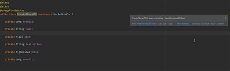 Cách Generate Serialversionuid Trong Intellij Deft Blog
