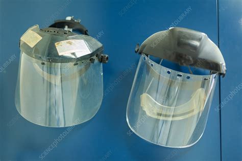 Protective Face Masks In Chemistry Lab Stock Image F Science Photo Library