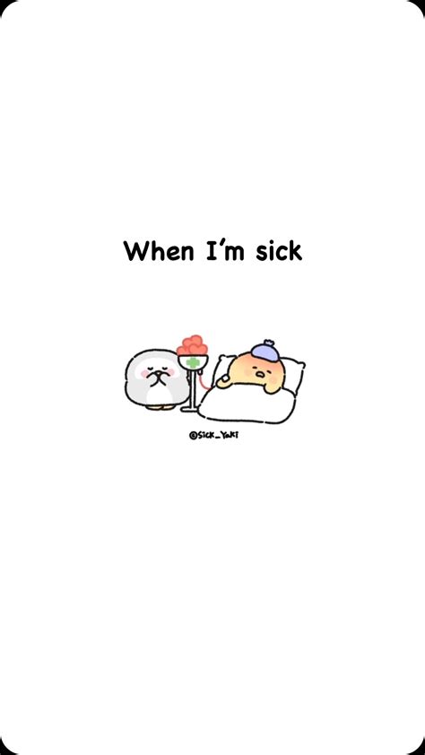 병아리 병약이🐤 Hug 🍑🐤 공감툰 일상툰 병아리 병아리캐릭터 병약이 Sickyaki Pingdori Cutereels 귀여운짤 Instagram