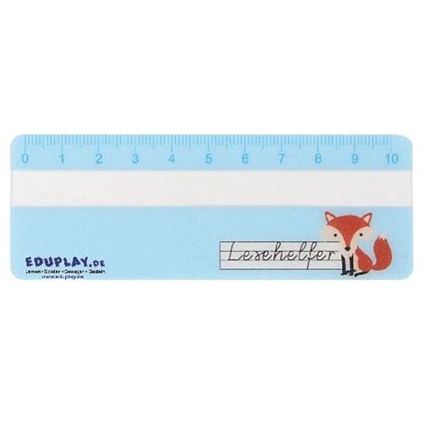 Reading Ruler 6 Pieces Educadora Webshop