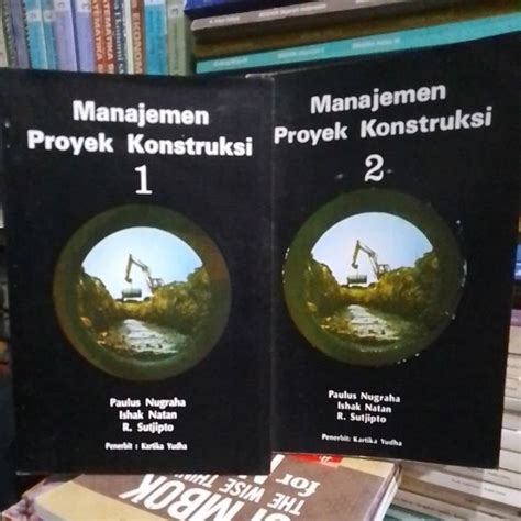 Jual MANAJEMEN PROYEK KONSTRUKSI 1 2 ORIGINAL Shopee Indonesia
