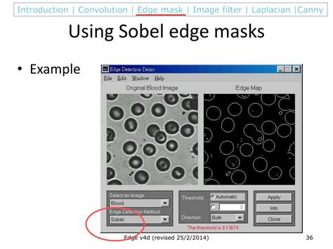 Ppt Chapter 3 Image Processing And Computer Vision Edge Detection And Image Filtering