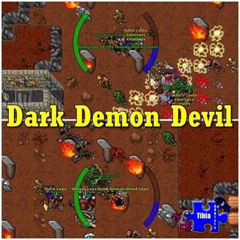 Tibia Addicts El Jugador Dark Demon Devil Ed 317 Del