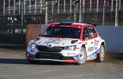 Tercer Triunfo De Miguel Díaz Aboitiz Škoda Fabia En El Rallysprint