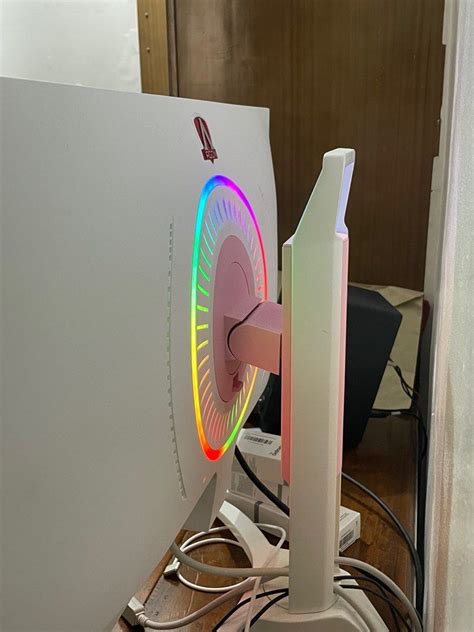 Agon Pink Monitor Logitech Pro Gaming Keyboard Computers And Tech Parts And Accessories Monitor