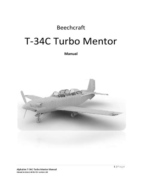 Manual T34c En Pdf Takeoff Turbocharger
