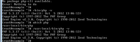 Php Cli Not Found Stack Overflow