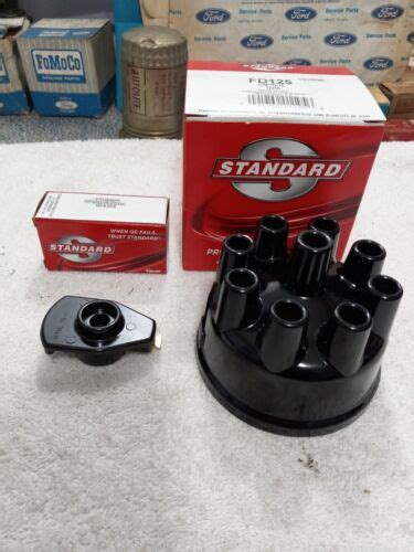 Distributor Cap And Rotor Set 1949 1953 Ford Flathead V8 239 255