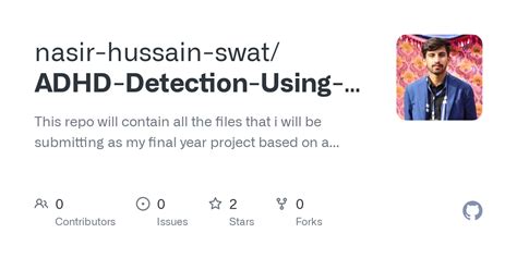 Github Nasir Hussain Swatadhd Detection Using Machine Learning And