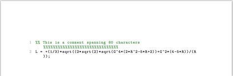 Listings Adjust Matlab Prettifier To Page Width TeX LaTeX Stack Exchange