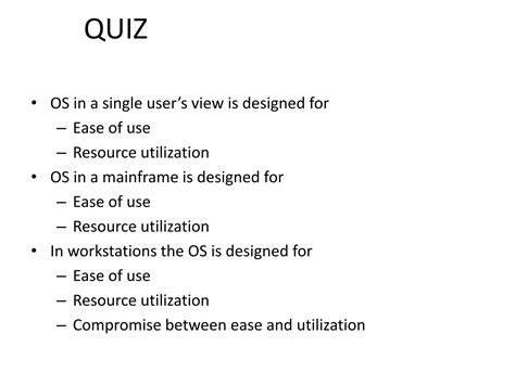 Operating System Objectives And Functions D2ppt