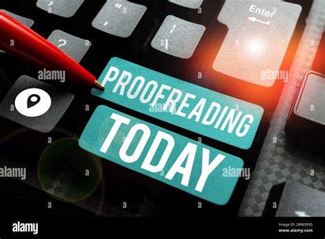 Inspiration Showing Sign Proofreading Internet Concept Act Of Reading And Marking Spelling