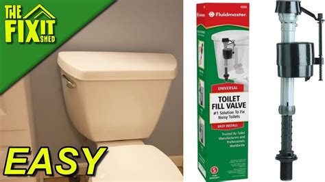 Installing Fluidmaster 400a Fill Valve In Your Toilet Do It Yourself Youtube