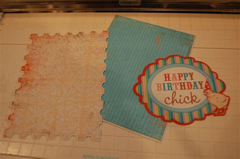 Hi Lori Here From Scrappinmystressaway With A Birthday Card For My Cousin Kristin