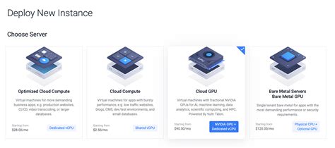How To Use Vultrs Mldev Marketplace App Vultr Docs