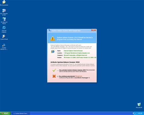 System Adware Scanner 2010 Removal Report
