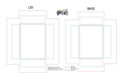 Boxes And Tuckboxes Formatting And Templates Print And Play
