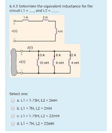 Solved Determine The Equivalent Inductance For The Chegg