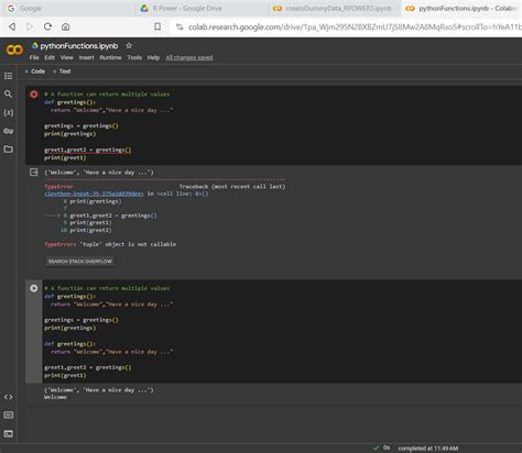 Python 3x Why Cant I Store Multiple Return Value From A Function In Separate Variable After