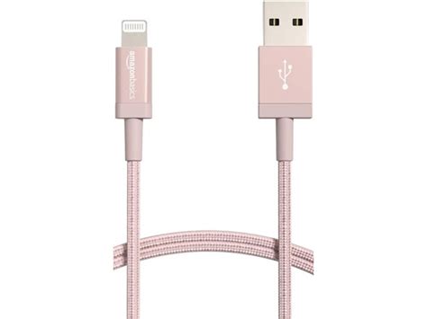 Amazonbasics Ft Nylon Usb A To Lightning Charging Cable