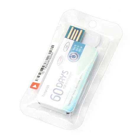 Portable USB Temperature Recorder Day PDF Report Disposable Data Logger For Storage And