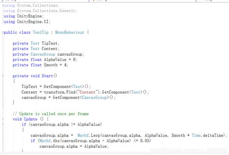 Unity背包系统二：tooltip类物品信息提示类的显示与跟随unity Tooltip Csdn博客