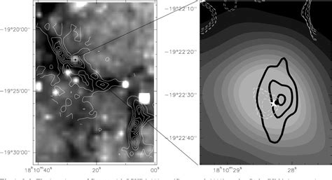 Figure 1 From High Mass Star Formation In The Infrared Dark Cloud G11