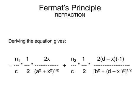 ppt fermat s principle powerpoint presentation free download id 6883448