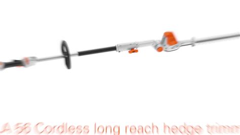 Stihl Battery Long Reach Hedge Trimmer Hsa Off