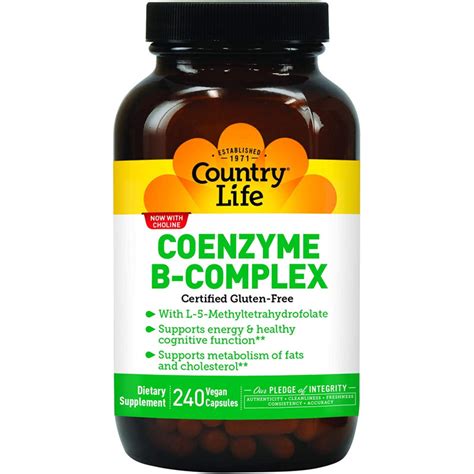 Country Life Coenzyme B Complex 240 Count