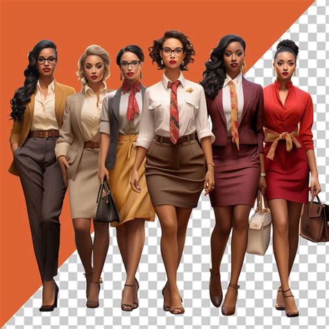Premium Psd Women Pioneering Paths To Success