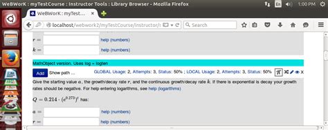 opl update · issue 1769 · openwebwork webwork2 · github