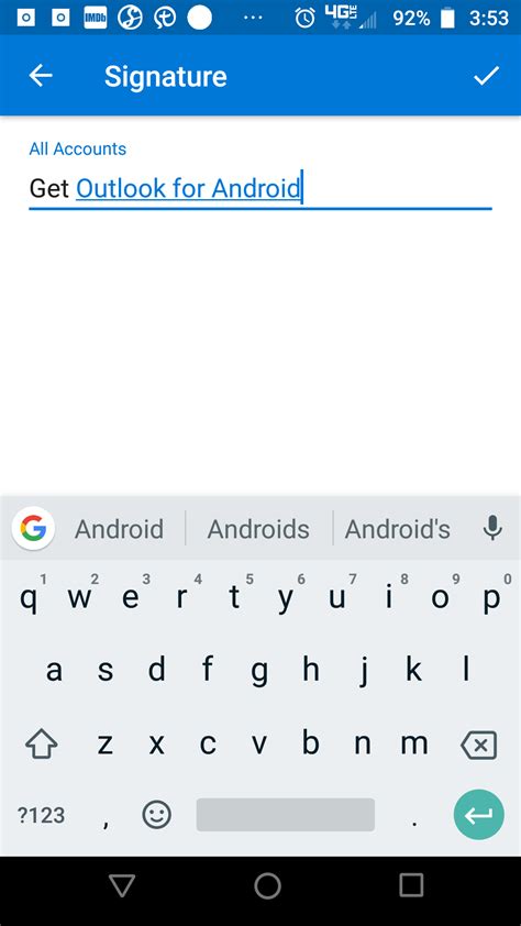 Tutorial Configure Outlook For Android