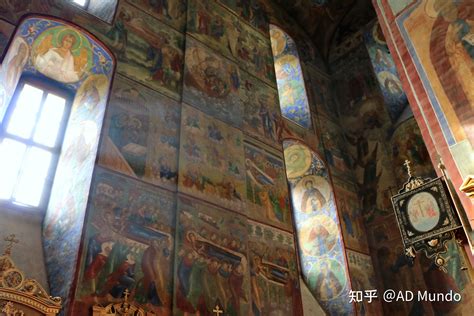 东正教堂巡礼 谢尔盖耶夫小镇Sergiyev Posad教堂内的圣像画和圣像屏风 知乎