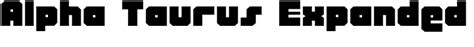 Alpha Taurus Font Free Download Font Spy