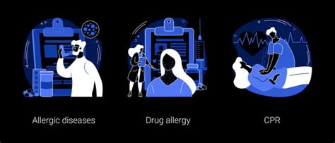 Allergic Reaction Vector Images Over 3 700