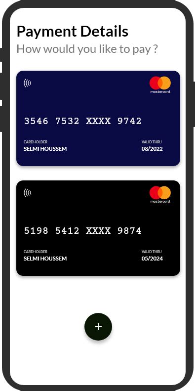 Practice Flutter Layout Concepts By Creating A Credit Card Widget — Tutorial By Houssem Selmi