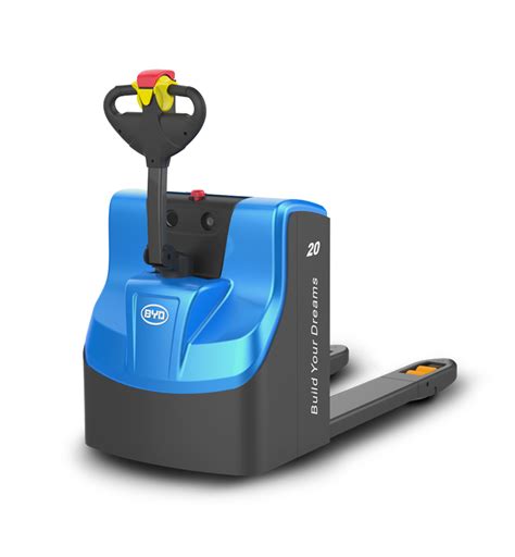 2 0t步行式托盘搬运车 【比亚迪电动叉车公司】 专业从事比亚迪新能源叉车 比亚迪环保电动叉车 比亚迪锂电池电动叉车销售