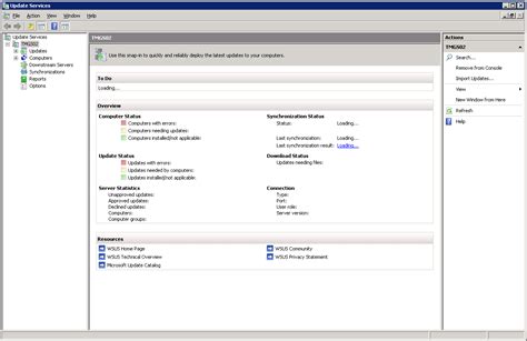 Solved WSUS Update Services MMC Console Error Connection Error Experts Exchange