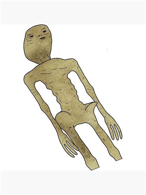 Alien Meme Poster For Sale By Tallulah Malibu Redbubble