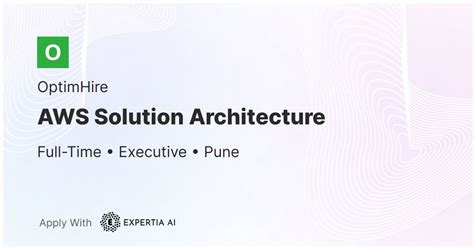 Aws Solution Architecture Job Pune Executive