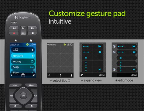 Logitech Harmony Touch On Behance