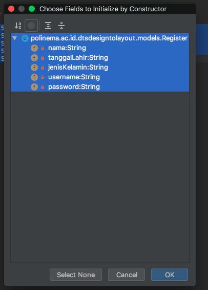 Praktikum 7 Parcelable · Gitbook
