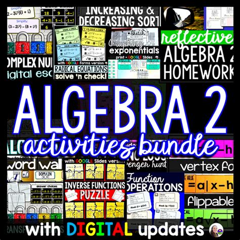 Algebra Scaffolded Math Shop